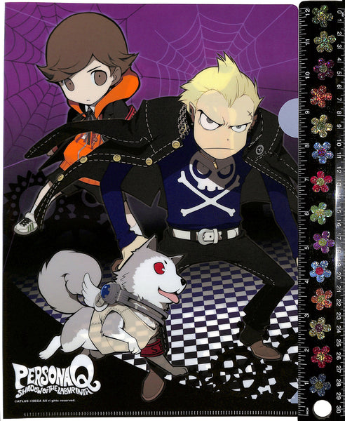 Persona Q: Shadow of Labyrinth Clear File - ebten Promo Persona Q Shad ...