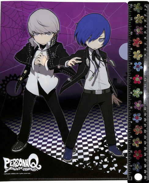 Persona Q: Shadow of Labyrinth Clear File - ebten Promo Persona Q Shad ...