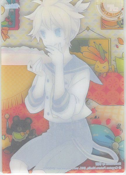 Vocaloid Trading Card - LEN 01 (HOLO) Clear Card Collection Len Kagami ...
