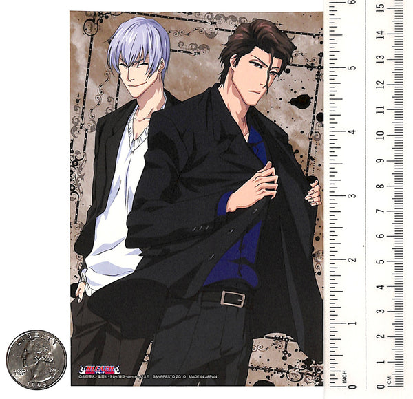 Bleach Sticker - A6 Sticker Ichiban Kuji F Prize Sosuke Aizen Gin Ichi ...