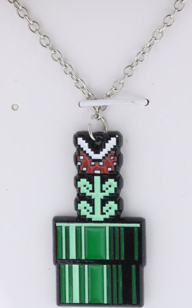 Mario Brothers Necklace - ThinkGeek Super Mario Bros. One Necklace: Pi ...