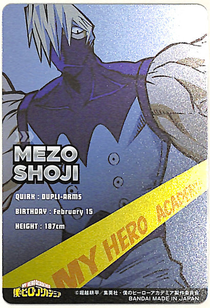 My Hero Academia Trading Card - 15 FOIL Metal Card Collection Mezo Sho ...
