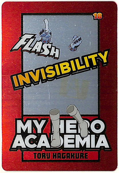 My Hero Academia Trading Card - 18 FOIL Metal Card Collection Toru Hag ...