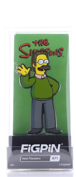 The Simpsons Pin - FiGPiN - Ned Flanders (871) (Ned Flanders / Flander ...