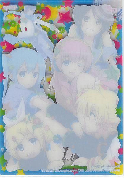 Vocaloid Trading Card - ALL 05 (HOLO) Clear Card Collection Miku Hatsu ...