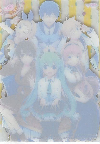Vocaloid Trading Card - ALL 06 (HOLO) Clear Card Collection Miku Hatsu ...