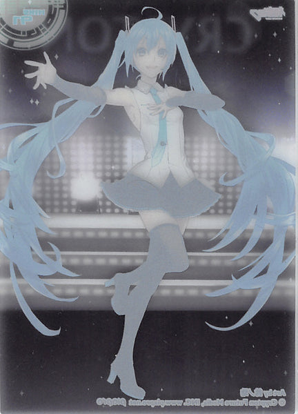 Vocaloid Trading Card - MIKU 91 (HOLO) Clear Card Collection Miku Hats ...