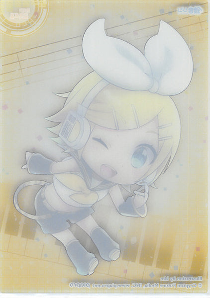 Vocaloid Trading Card - RIN 24 (HOLO) Clear Card Collection Rin Kagami ...