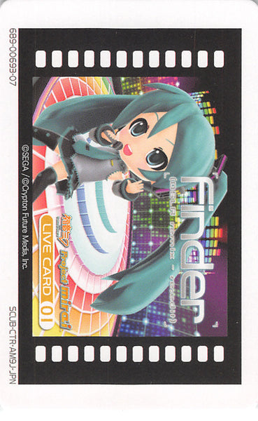Vocaloid Trading Card - Live Card 01 Normal Project Mirai Finder (689 ...