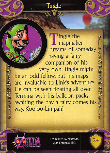 Legend of Zelda Trading Card - 24 Tingle (Majora's Mask) (Tingle ...